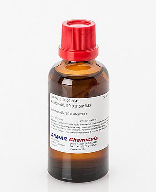 Acetone-D6, 100 atom%D, 10 ml, CAS 666-52-4 - Produkty / Chromservis.eu