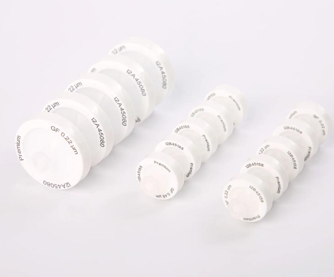 Cosmo® GF Syringe Filter, Inlet: Female Luer-Lok Inlet Outlet: Male ...